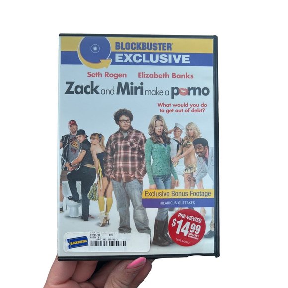 Media | Zack And Miri Blockbuster Exclusive Dvd | Poshmark